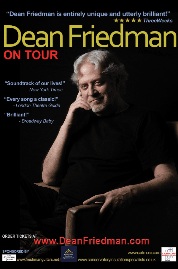 Dean Friedman – In Concert at Doncaster Little Theatre event tickets ...