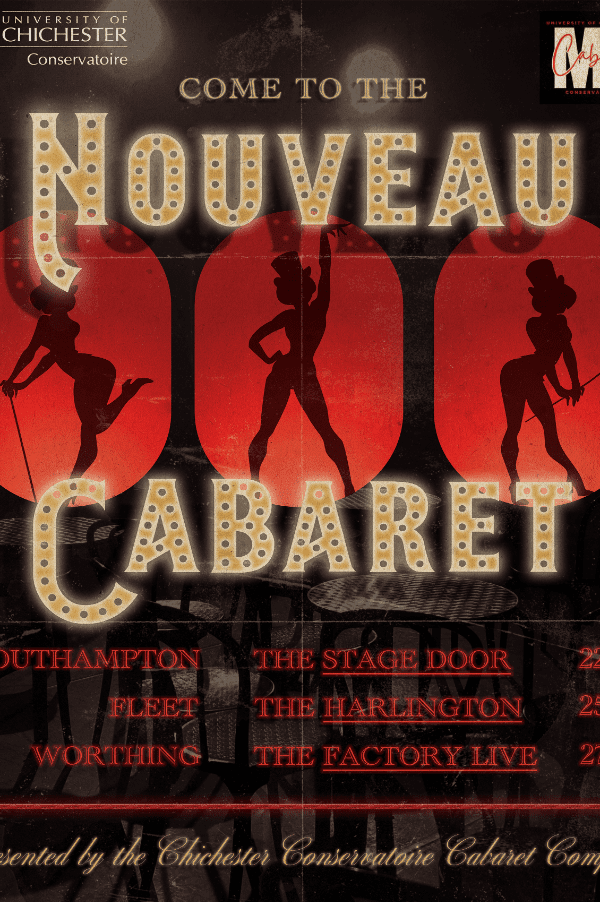 Nouveau Cabaret - The Factory Live - Worthing at The Factory Live event ...