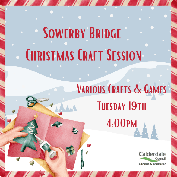 Christmas Crafts at Sowerby Bridge Library at Sowerby Bridge Library ...