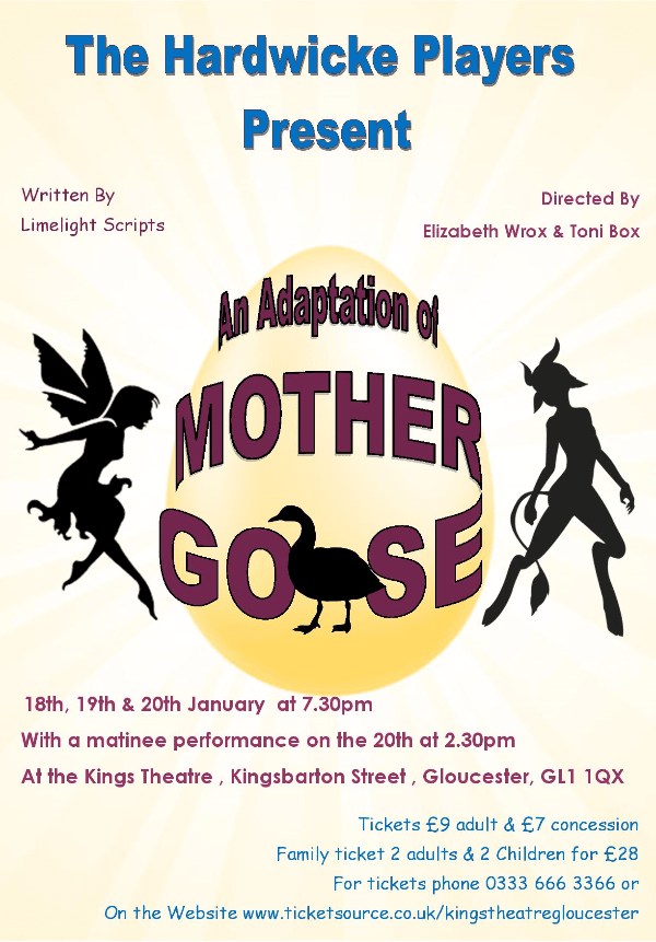 Mother Goose at The Kings Theatre event tickets from TicketSource