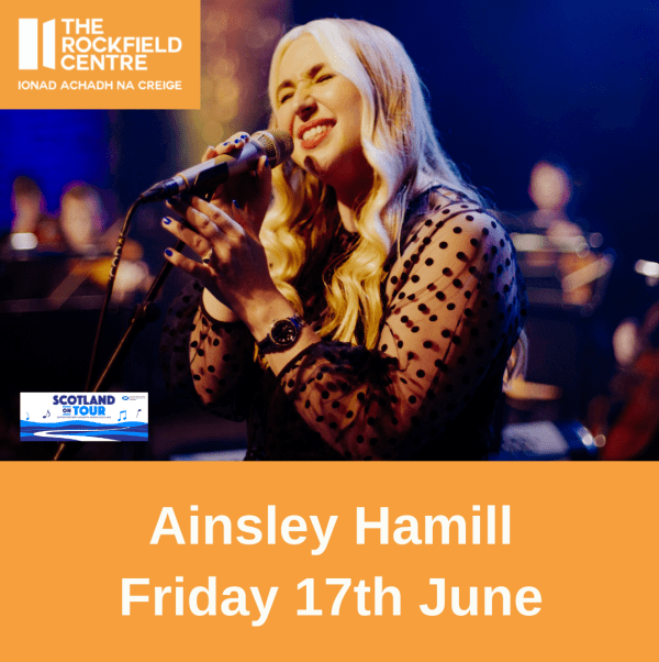 Ainsley Hamill at The Rockfield Centre event tickets from TicketSource