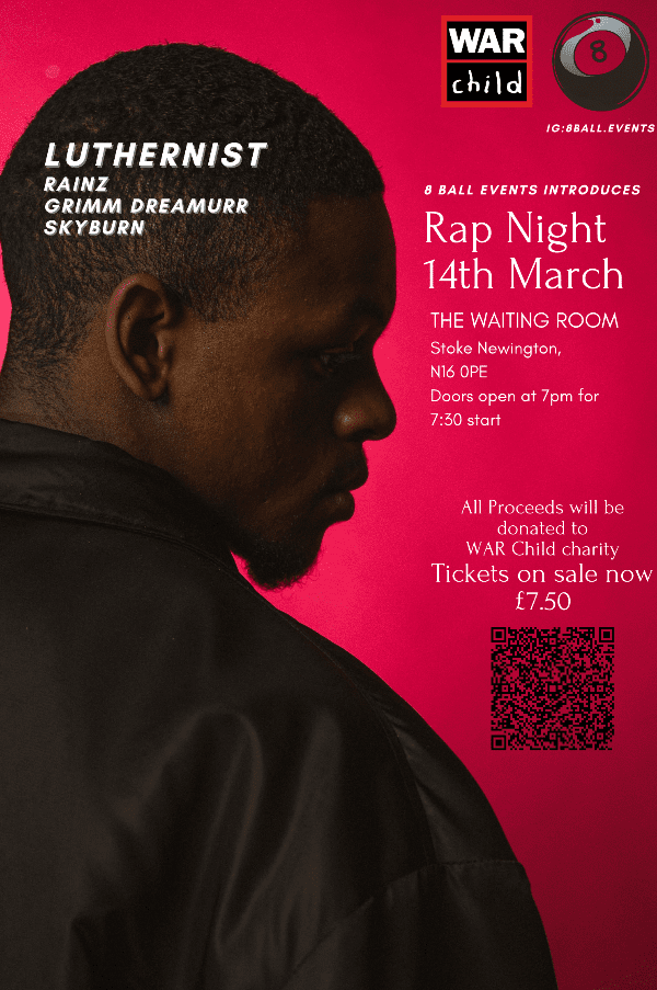 Rap Night - Luthernist Headline Show at The Waiting Room event tickets ...