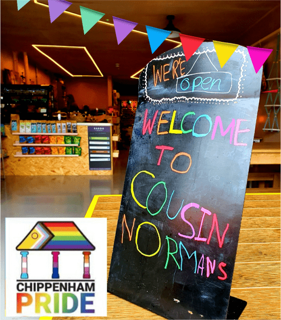 Teen Takeover - Chippenham Pride: Banner making workshop at Cousin ...
