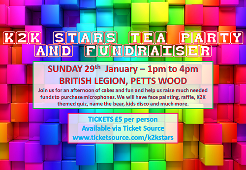 K2K Stars Tea Party & Fundraiser at The Royal British Legion event ...