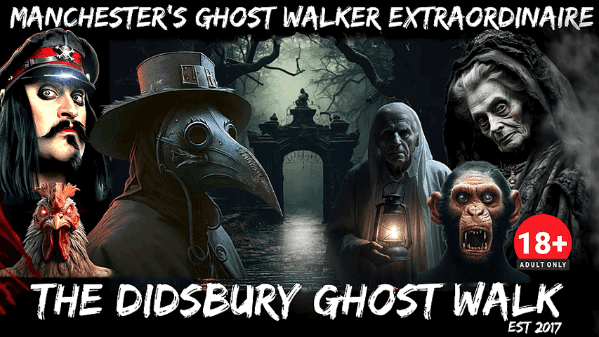 The Didsbury Ghost Walk with Flecky Bennett at OUTSIDE THE GATES OF ...