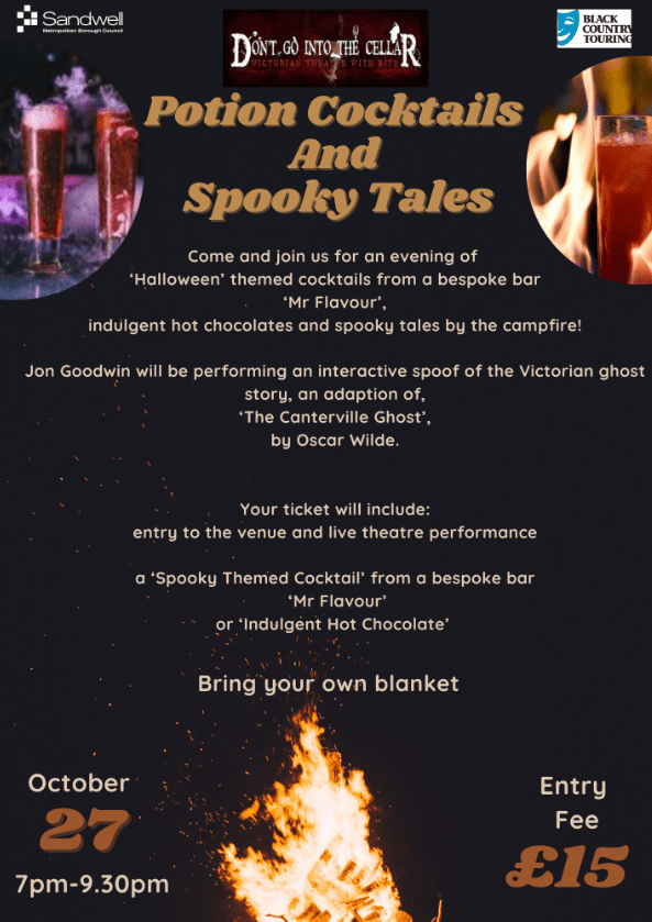Potion Cocktails and Spooky Tales at West Smethwick Park Pavilion event ...
