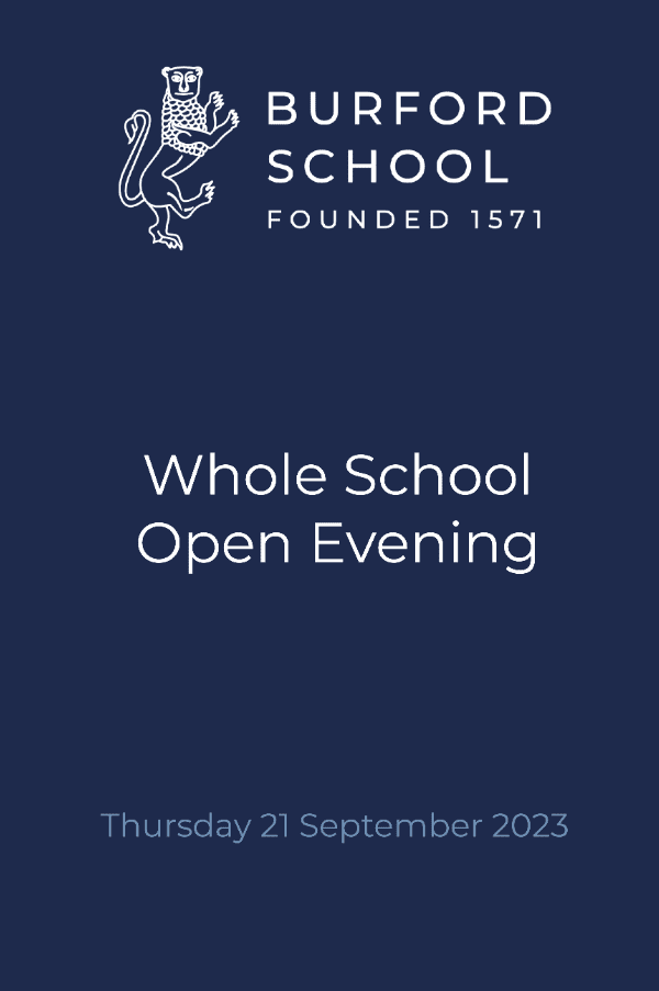 Burford School Open Evening - Ticket type A Tour and Presentation at ...