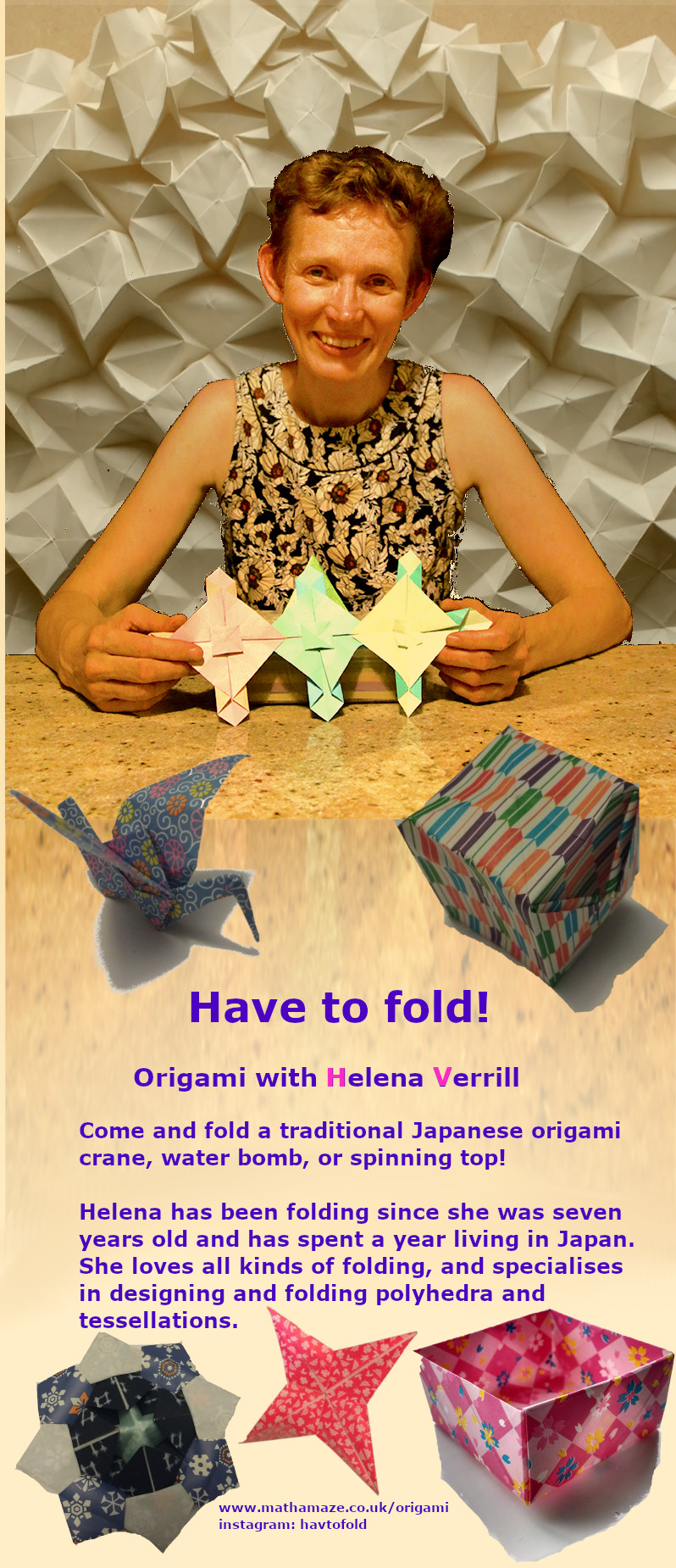 Japanese Origami Workshop at Macready Theatre event tickets from ...