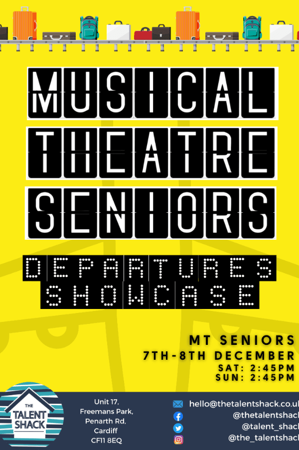 Departures Showcase - Musical Theatre Seniors at The Talent Shack ...