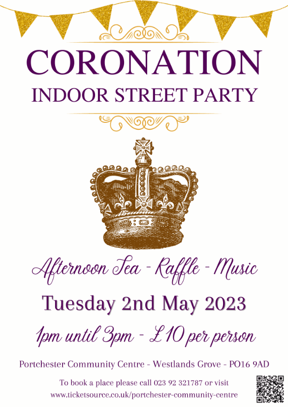 Coronation Indoor Street Party at Portchester Community Centre event ...