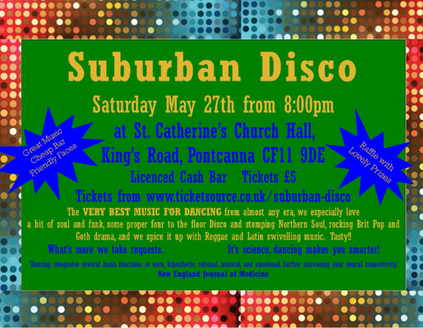 Suburban Disco - Here Comes the Summer at St Catherine's Church Hall ...