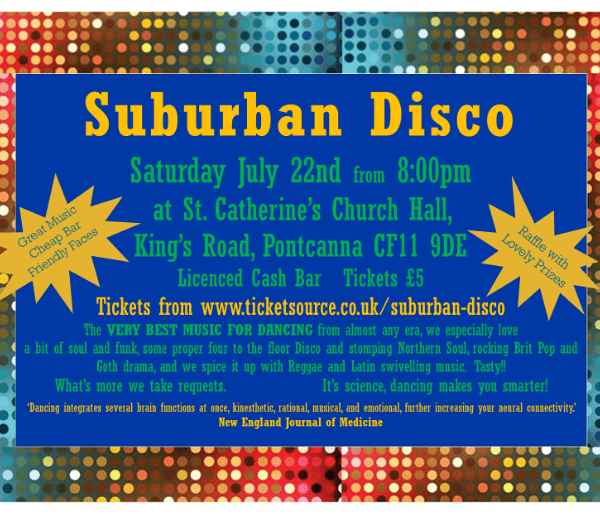 Suburban Disco - Hot or What! at St Catherine's Church Hall event ...