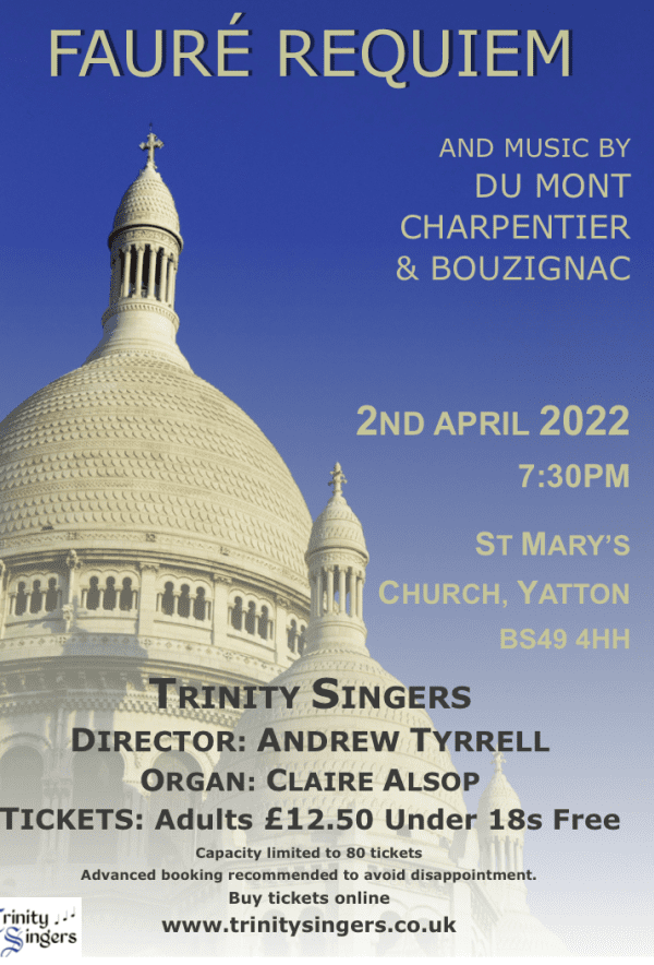 Faure Requiem at St Mary's Church event tickets from TicketSource