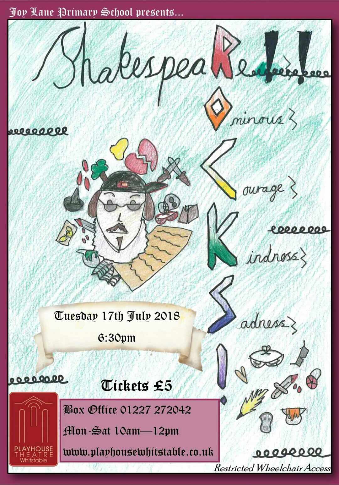 Joy Lane Primary School - Shakespeare Rocks at Playhouse Theatre event ...