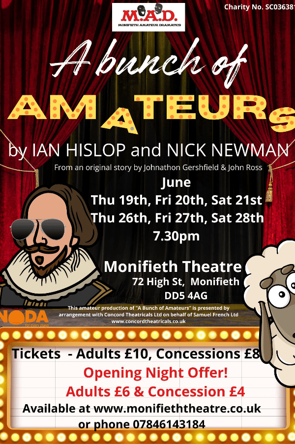 A Bunch of Amateurs by Ian Hislop and Nick Newman at Monifieth Theatre ...