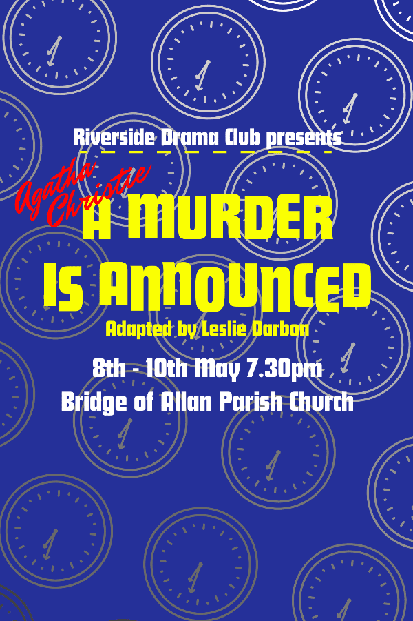 A Murder is Announced by Agatha Christie at Bridge of Allan Parish ...