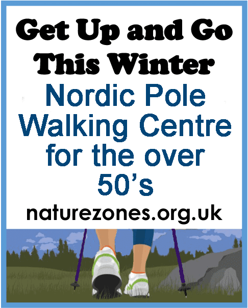 Nordic Walk Days for the over 50s at Naturezones, Blackwater event ...