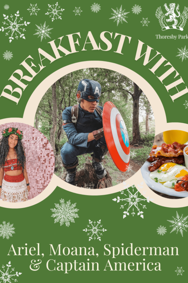 Christmas Breakfast with Ariel, Moana, Spiderman & Captain America at ...