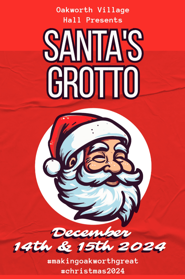 Santa's Grotto - Oakworth Village Hall - 2024 at Oakworth Village Hall ...