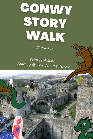 Conwy Story Walk at The Jester's Tower event tickets from TicketSource