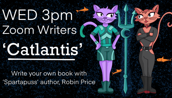 Roll The Dice Story every Wed 3pm with Spartapuss author Robin Price ...