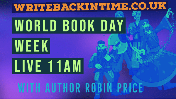 World Book Day Week LIVE - with author Robin Price at Online event ...