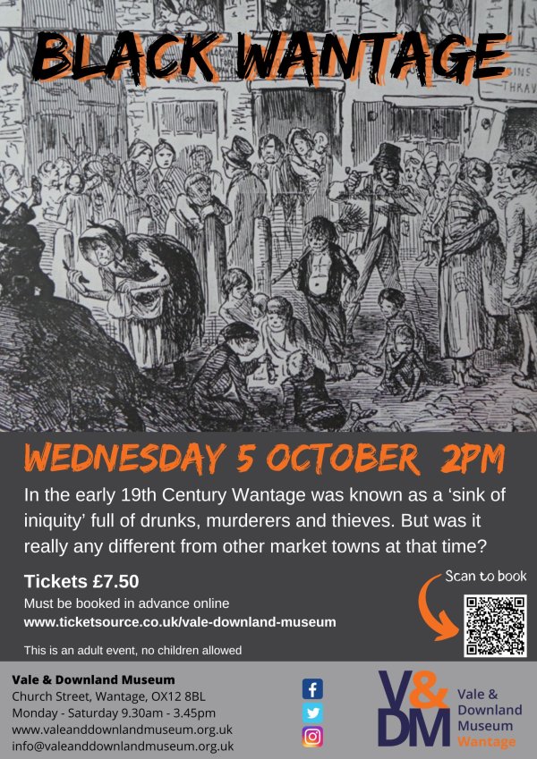 Black Wantage - Afternoon Talk at Vale & Downland Museum event tickets ...