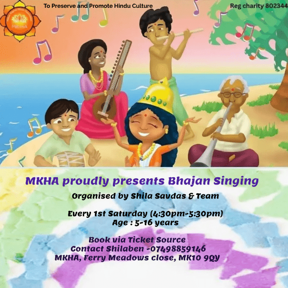 MKHA Kids Bhajan Singing Competition! at Milton Keynes Hindu ...