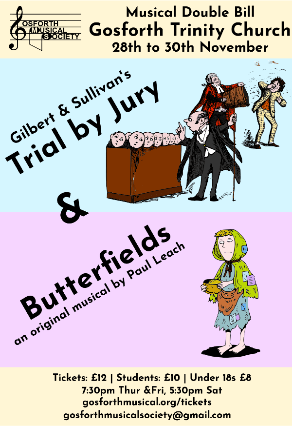 Trial by Jury & Butterfields: A Musical Double Bill at Trinity Church ...