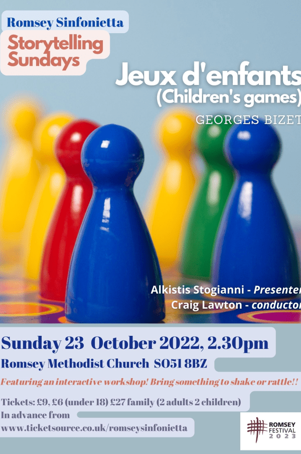 Storytelling Sundays - Children's Games at Romsey Methodist Church ...