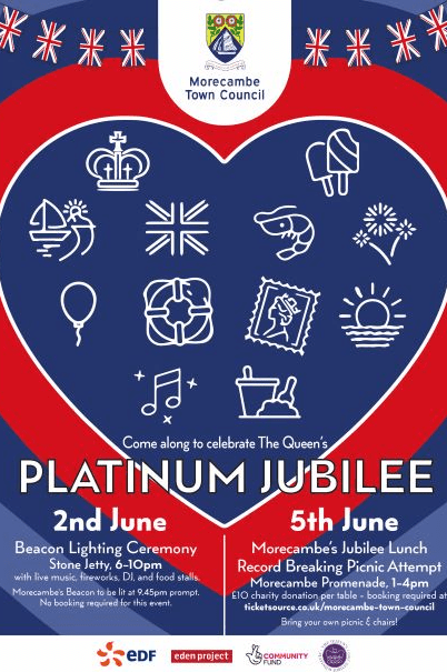 Morecambe Town Council Jubilee Street Party Record Breaking Attempt at ...