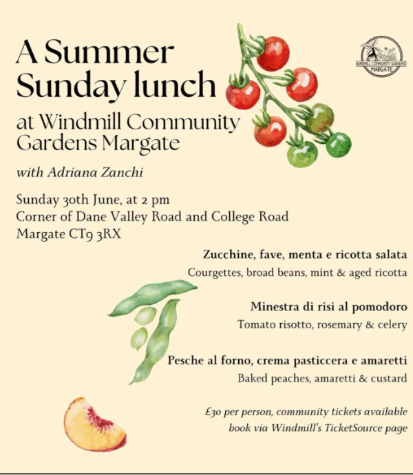 A Summer Sunday Lunch with Adriana Zanchi at the Windmill Community ...