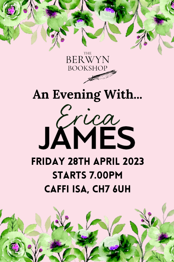An Evening With... Erica James at Caffi Isa event tickets from TicketSource