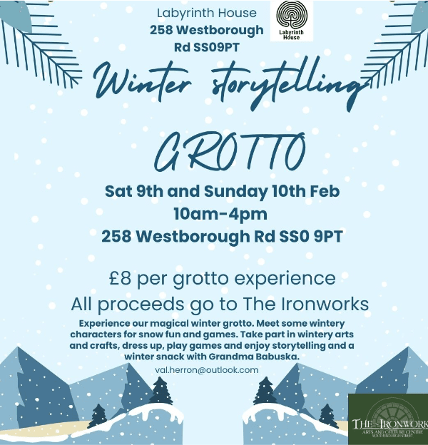 Winter Storytelling Grotto at Labyrinth House at Labyrinth House event ...