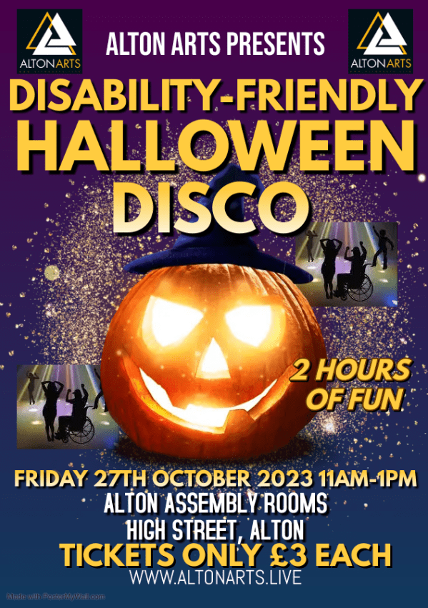 Disability Inclusive Spooky Disco at Alton Assembly Rooms event tickets ...