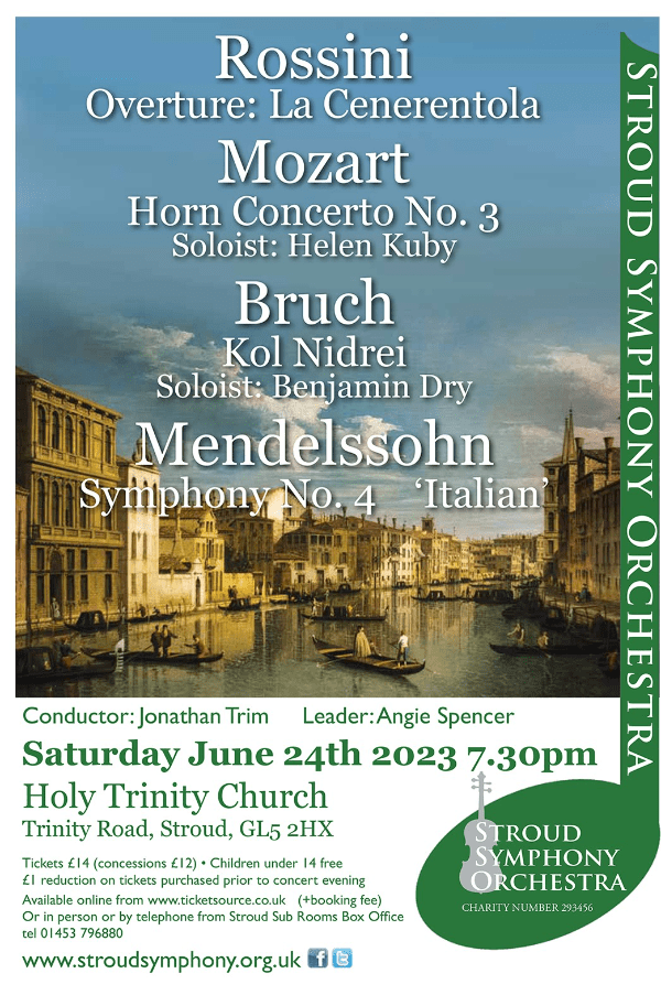 Stroud Symphony Orchestra Spring Concert at Holy Trinity Church, Stroud ...