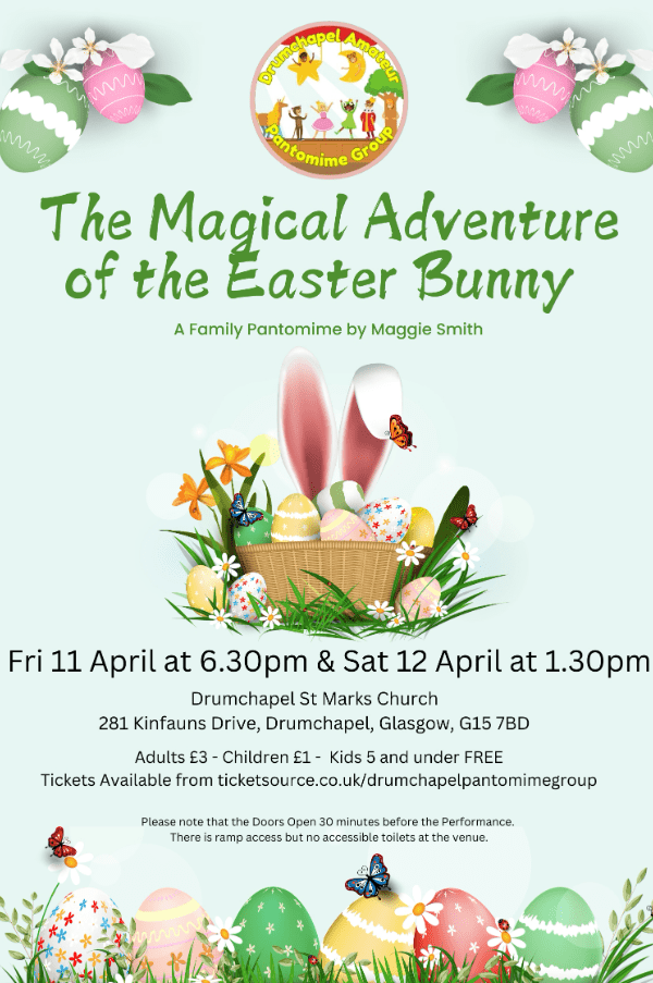 The Magical Adventure of the Easter Bunny. at Drumchapel St. Mark’s ...