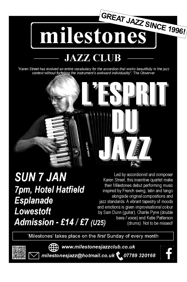 L'Esprit du Jazz at Milestones Jazz Club at Milestones Jazz Club @ The ...