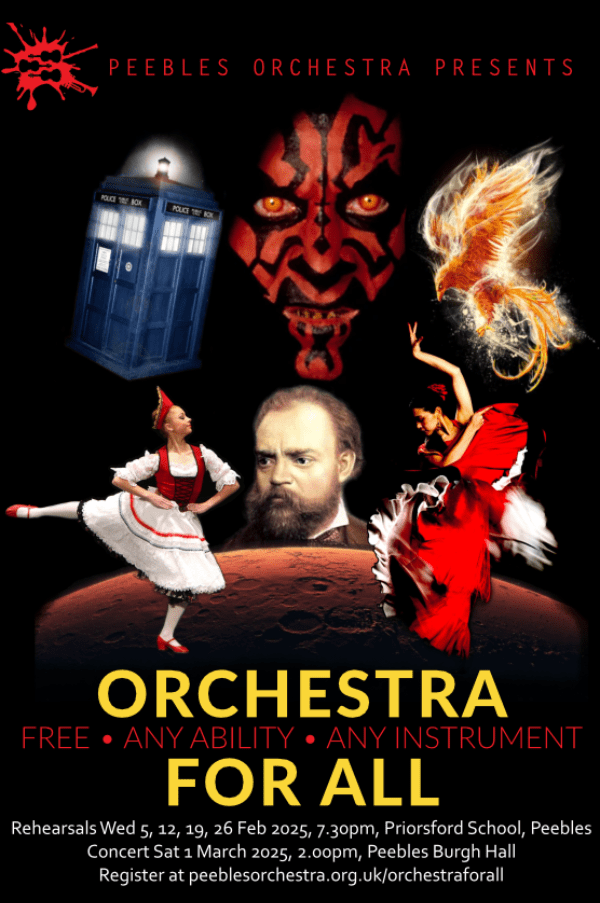 Orchestra For All 2025 at Priorsford Primary School, Peebles event ...