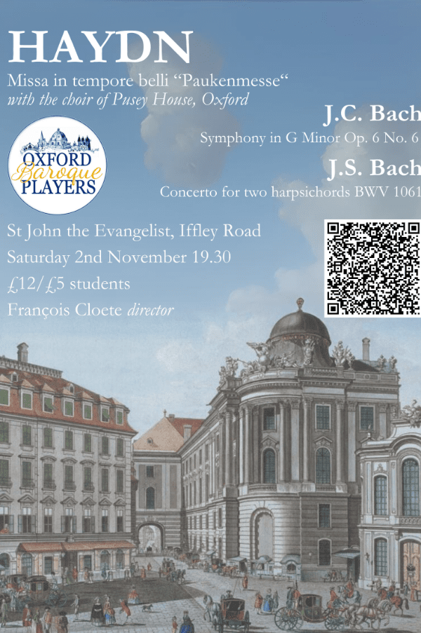 Haydn's Paukenmesse (Oxford Baroque Players) at St John the Evangelist ...