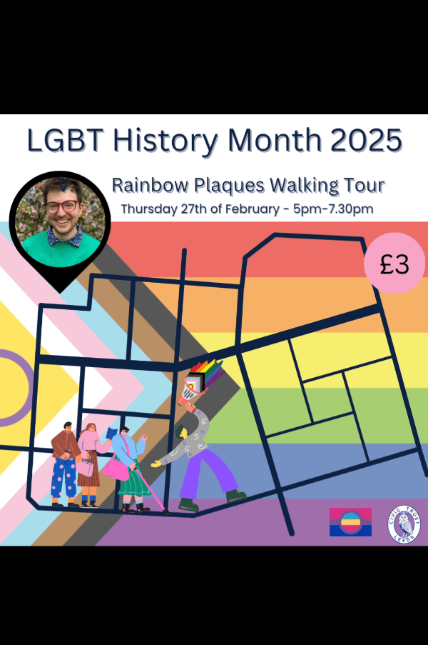 POSTPONED LGBT History Month 2025 - rainbow plaques walking tour (with ...