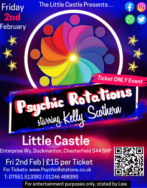 The Little Castle (Duckmanton, Chesterfield) A Night of Mediumship at ...