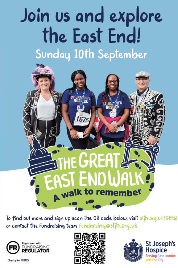 Great East End Walk at St Joseph's Hospice event tickets from TicketSource