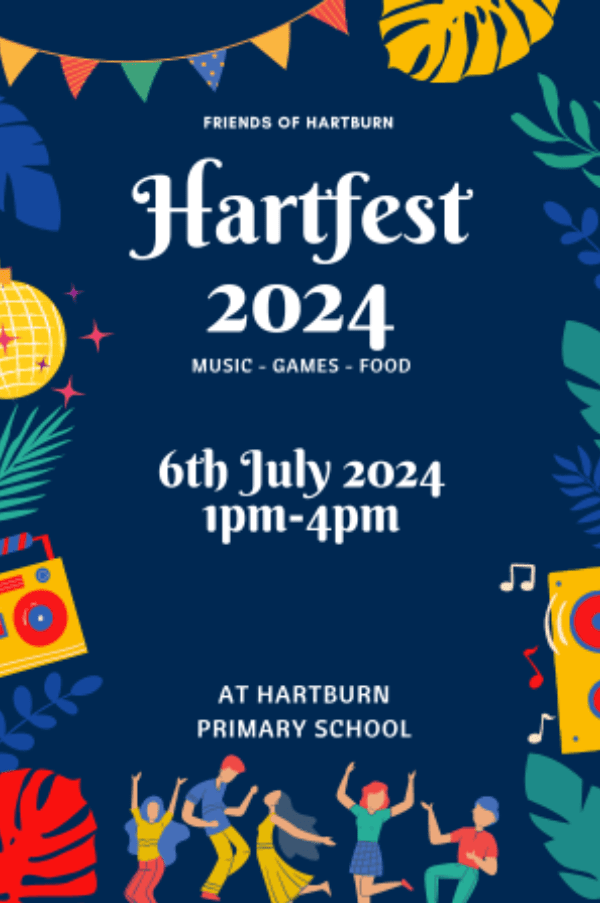 Hartfest 2024 at Hartburn Primary School event tickets from TicketSource