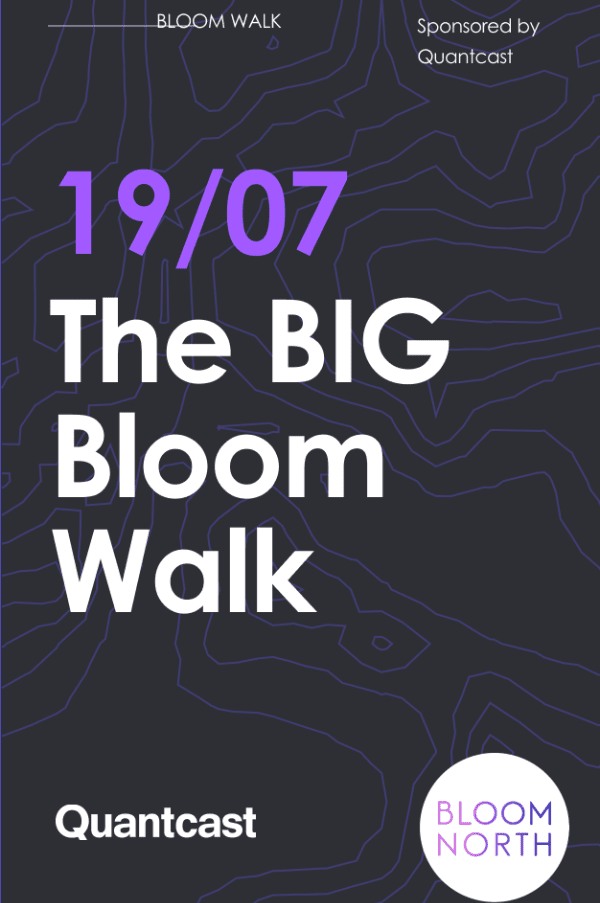 BIG Bloom North Walk sponsored by Quantcast at Wine and Wallop West ...